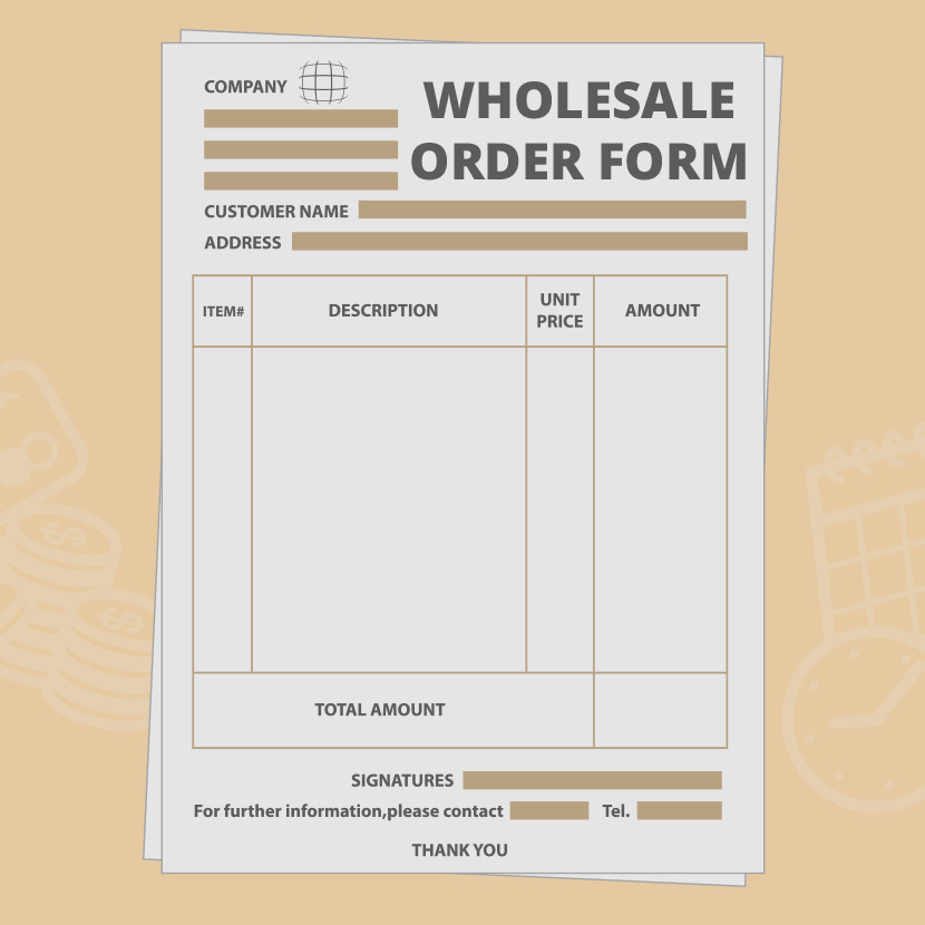 Wholesale Order Form Template - Create Your Own For Free Wholesale Order Form Template - Create Your Own For Free